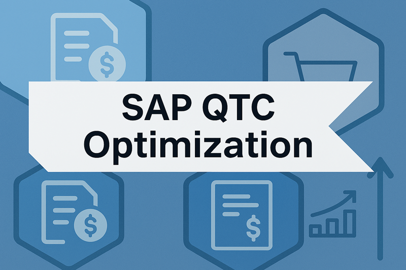 Optimizing Quote-to-Cash as Part of Your SAP Cloud ERP Transformation